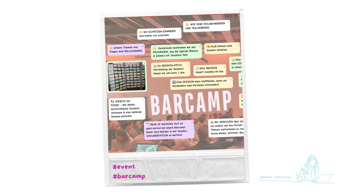 Learnings vom VGSD Barcamp für dein Barcamp | DoSchu.Com